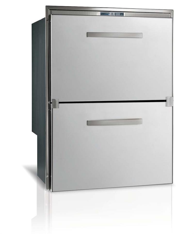 Vitrifrigo Stainless Steel Drawer Refrigerator and Freezer with Ice Ma ...